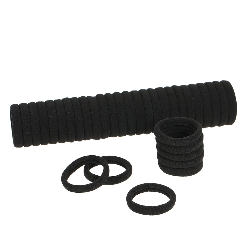 Click here for Yeacher 50p Pcs Black Thick No Slip Hair Bands Ela... prices