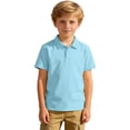 Afuyipoi 3-PC Boys Girls School Uniform Polos (For 3-17), Short Sleeve ...