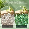 Beaded DIY Hanging Craft Handmade Glass Leaf Beads For Window ...