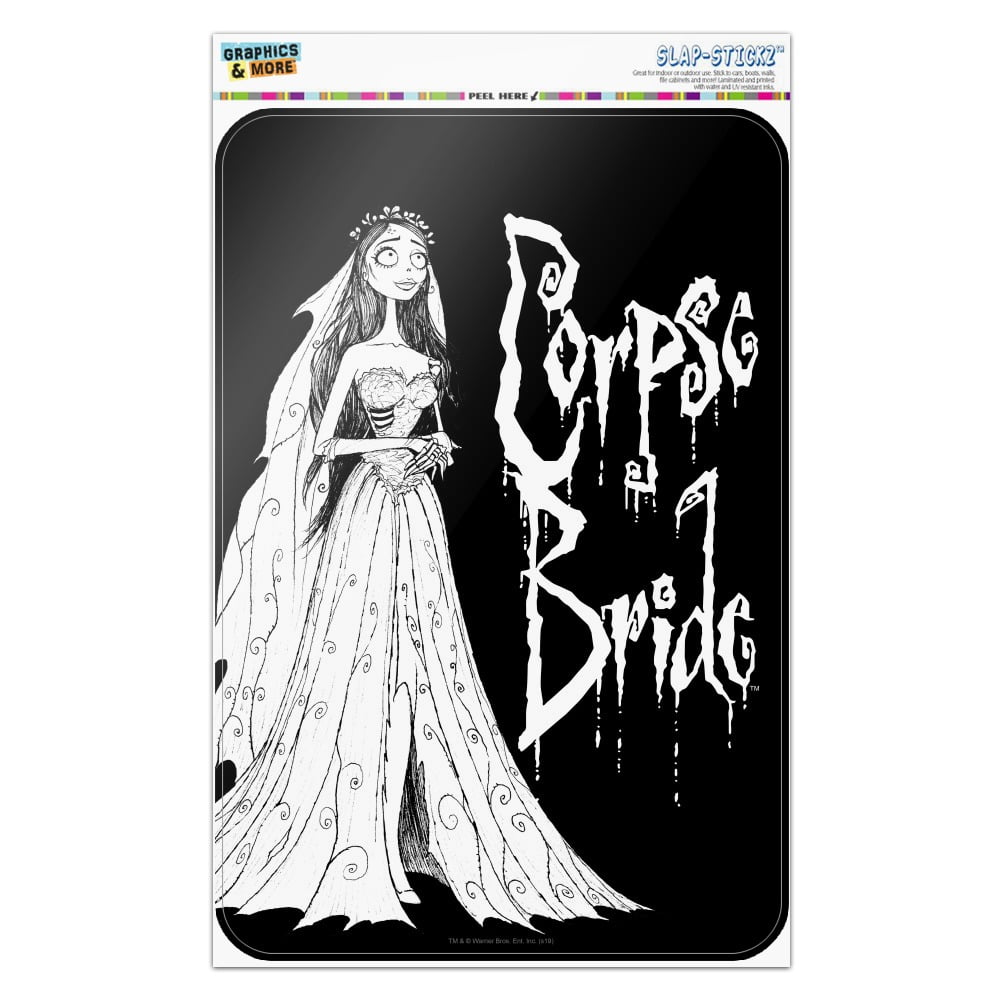 Corpse Bride Logo and Silhouette Home Business Office Sign - Walmart.com