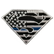 DC Comics Superman Logo Iron-On Patch Ata-Boy 10236 - Walmart.com