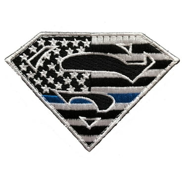 DC Comics Superman Logo Iron-On Patch Ata-Boy 10236 - Walmart.com
