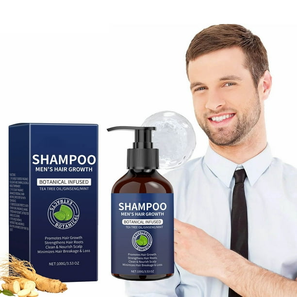 CYC Mens Shampoo Natural Thickening Shampoo With Oil Ginseng Mint For ...