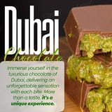 ZEGSY Dubai Chocolate Pistachio Knafeh Bar, Milk Chocolate, Pistachio ...