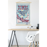 Disney Dumbo - Circus Poster Wall Poster with Magnetic Frame, 22.375" x ...