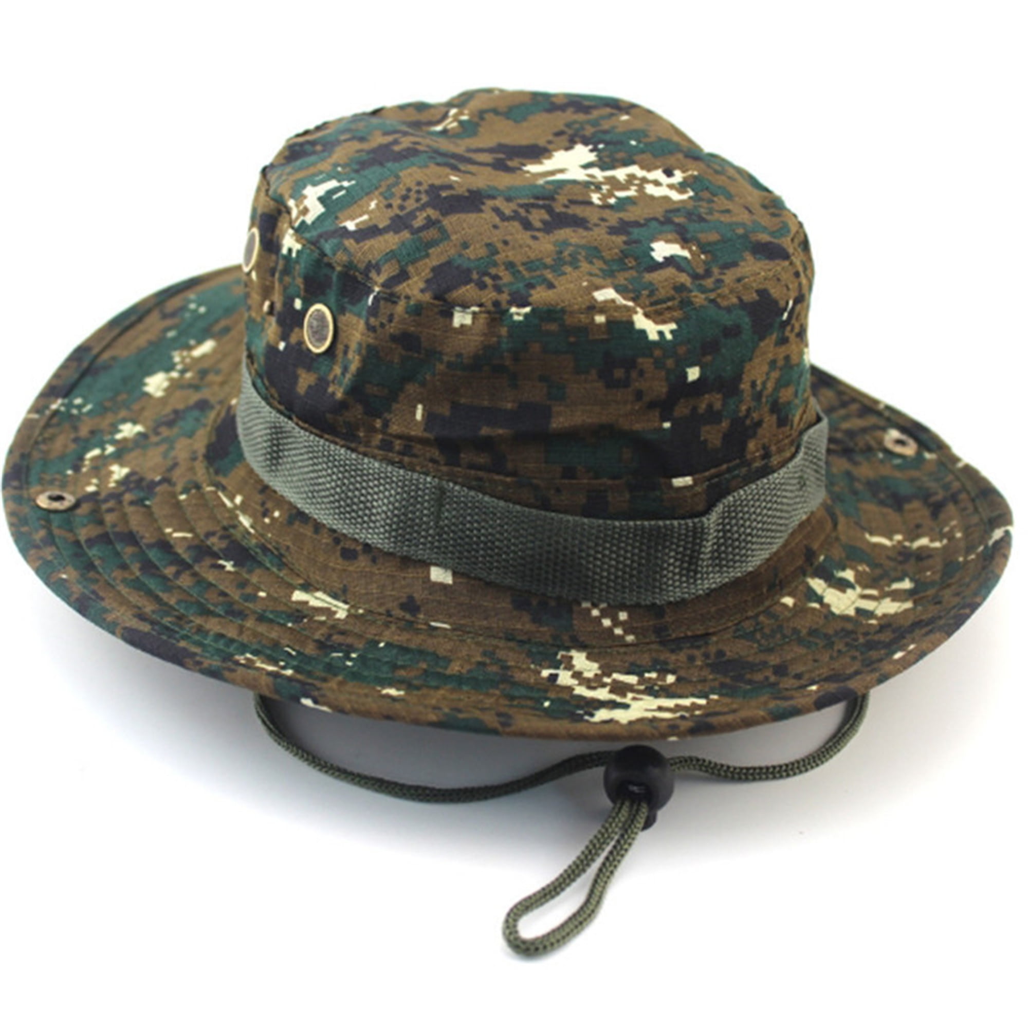 Pfizer Men Women Boonie Hat Military Tactical Wide Brim Hunting Fishing ...