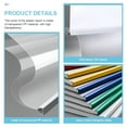 CCOCC 2026 New 10Pcs Transparent File Folder Sliding Bar Report Covers ...
