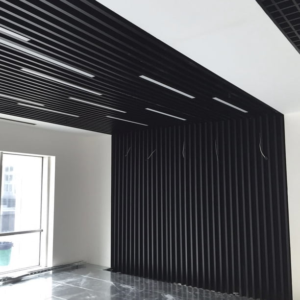 Plafones lineales / 1m2 / Con material de instalación / Decoración de ...