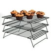 Nifty Solutions Collapsible 3-Tier Baking Cooling Rack – Non-Stick ...