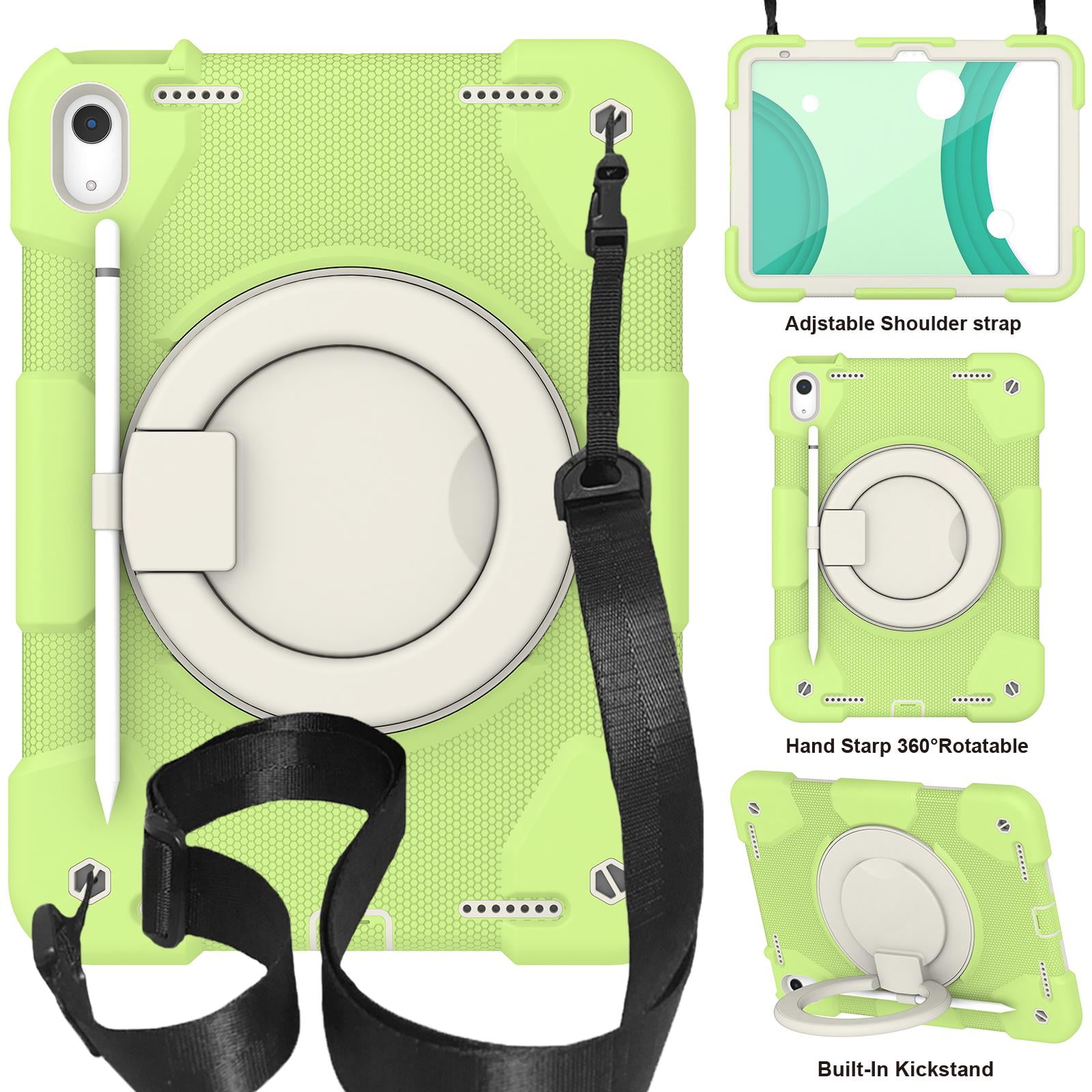 Elehold 3 Layers Multi-Functional Case foriPad 10th Gen 10.9" (2022 ...