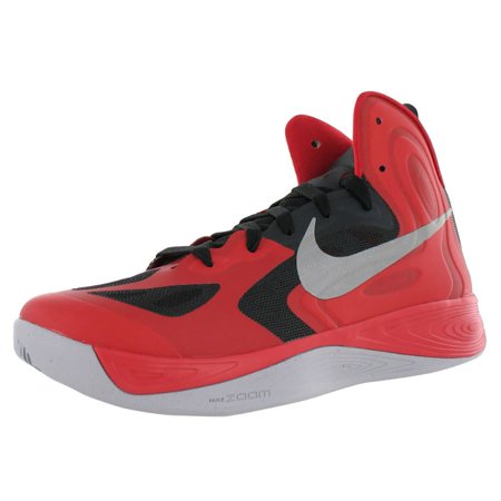Nike Men's NIKE HYPERFUSE BASKETBALL SHOES 9.5 (UNIVERSITY RED/WOLF ...
