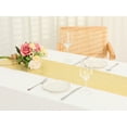 Bargains Sparkly Sequin Table Runner - Glitter Gold 12x108 Inch - Walmart.com