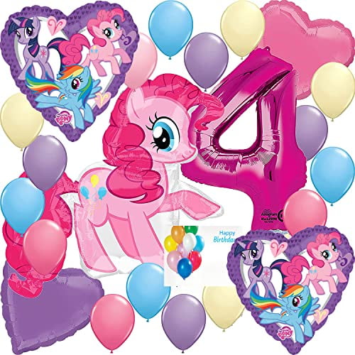 Amscan My Little Pony Birthday Party Supplies Decorations Balloon ...