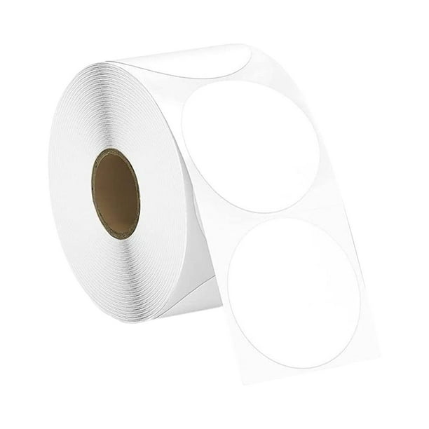 Round Hermals Label Sticker Roll Round Labels 1000 Pieces Color Coding ...