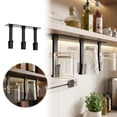 Inverted Cup Holder Rack for Kitchen Living Room and Entryway Storage ...