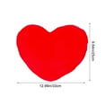 Heart-Shaped Pillow Sofa Cushion Decorative Adorable Home Decor,Faux ...