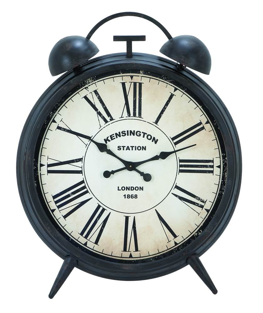 Round Metal Clock - Walmart.com