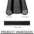 2 Side Door Draft Stopper Door Draft Blocker Weather Stripping Light ...