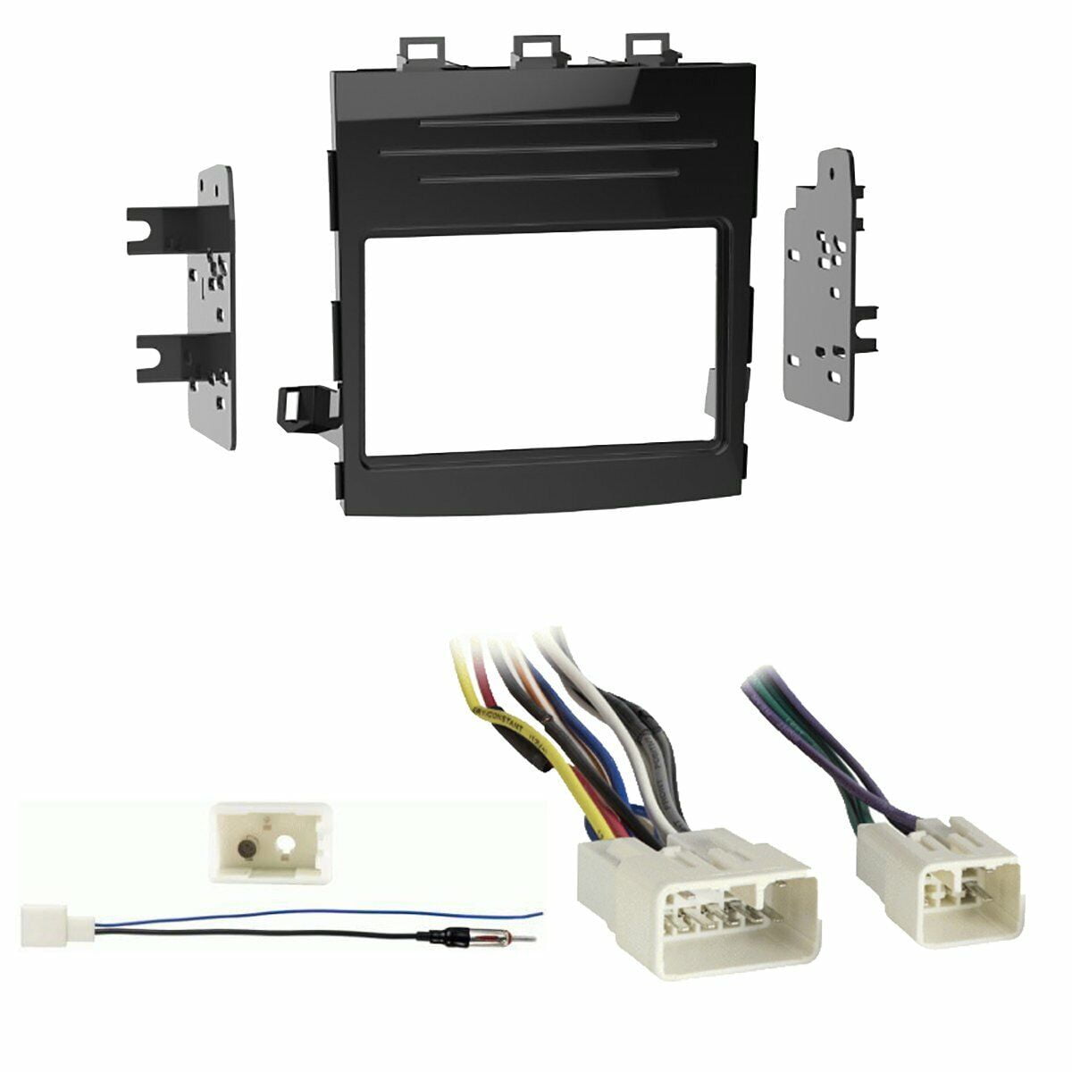 Metra 99-8911HG Single DIN Dash Kit w/ Wire Harness & Antenna Adapter ...