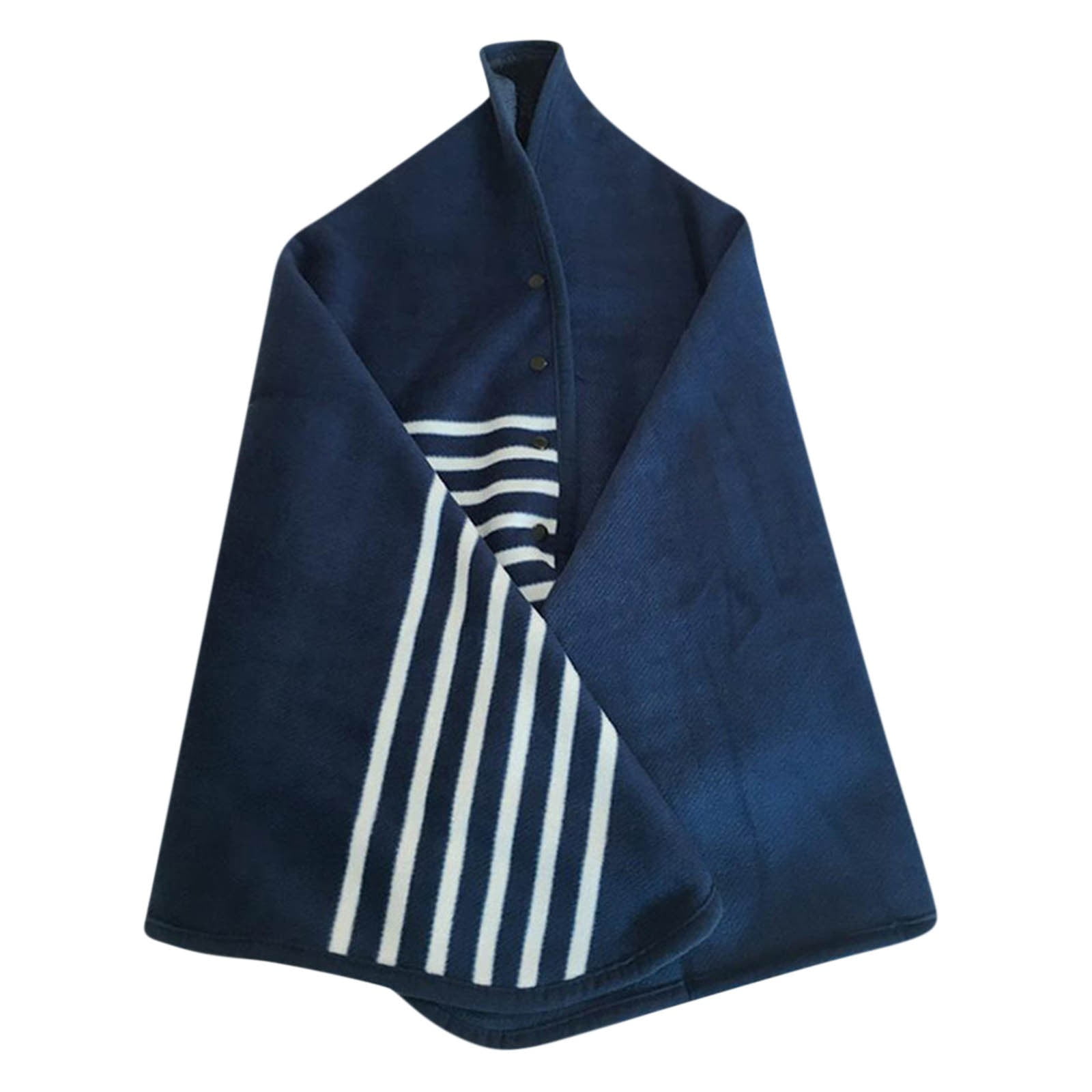 Click here for Agiferg Wearable Plaid Fleece Blanket With Button... prices