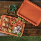 Blackstone Rectangle Griddle Serving Trays in Orange, 2-Pack - Walmart.com