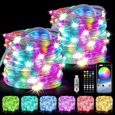 Monster Illuminessence 16.4' RGB LED Strip Mood Light Kit Power with ...