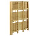 Yu Shan CO USA Ltd 330-20 3 Tier Folding Bookcase Natural - Walmart.com