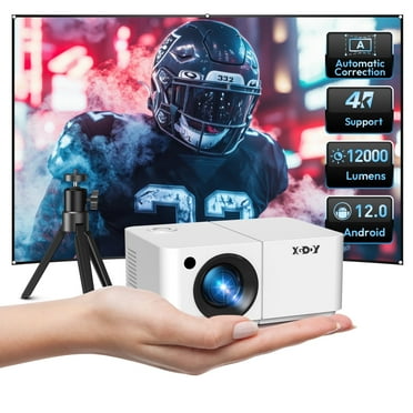 onn. 720P HD LCD Home Theater Projector with 6' HDMI Cable, Black ...
