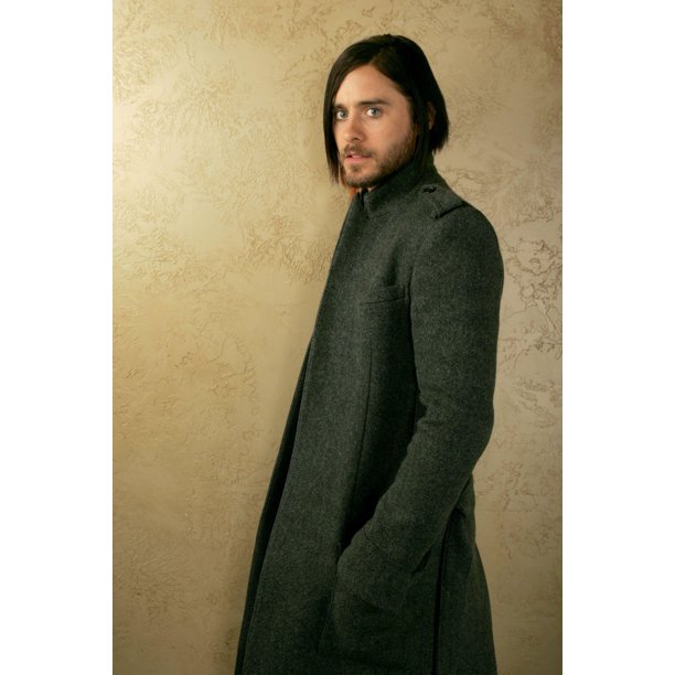 Jared Leto Poster Long Coat Poster 12x16 Print on Metal Sign 12in x ...