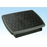 3M Office Desk Foot Rest, FR530CB Adjustable Steel, Nonslip Surface ...