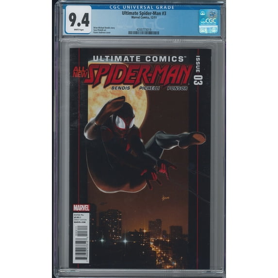 Ultimate Spider-Man #3 - CGC 9.4 Comic Book - Walmart.com