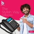 Beetel M59 Corded Landline Phone with Caller ID, LCD Display, 10 One ...