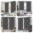 Pioneer Flower Floral Print Pattern Blackout Curtains,Triple Weaved ...