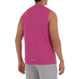 Athletic Works Men's and Big Men's Quick Dry Muscle Tee, up to 5XL ...