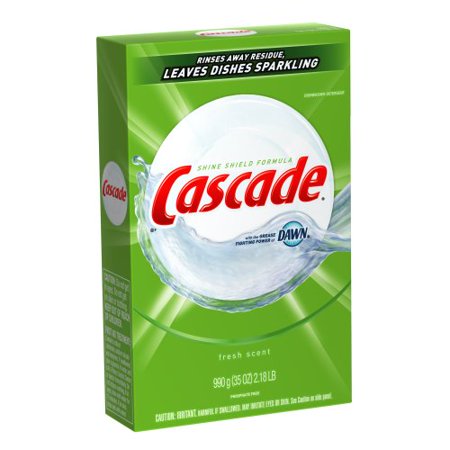 Cascade Powder Dishwasher Detergent, Fresh Scent, 35 Ounce | Walmart Canada