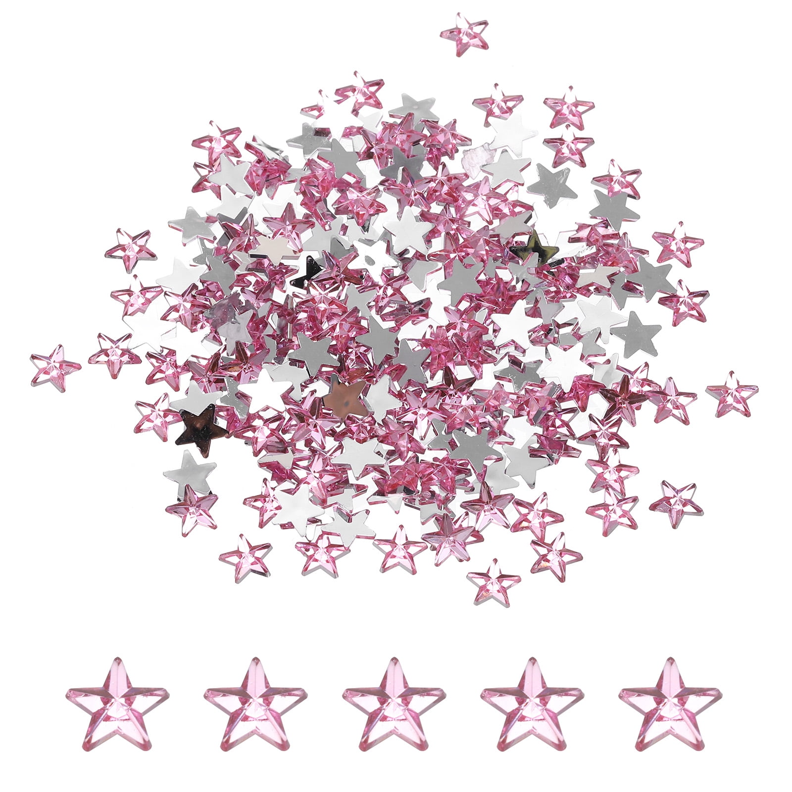 Click here for Unique Bargains 200pcs Acrylic Star Rhinestone 6x6... prices