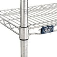 Nexel Adjustable Wire Shelving Unit, 4 Tier, Commercial Dry Storage ...