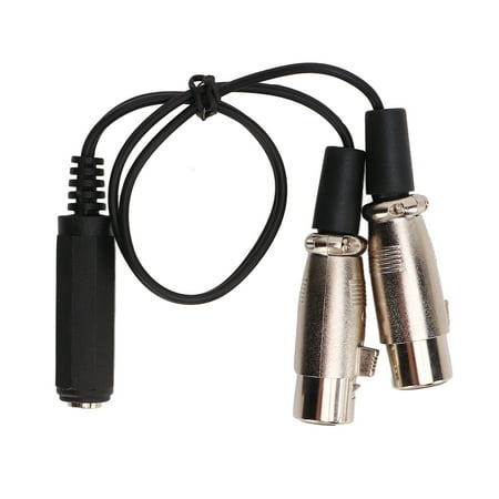 Audio Splitter, Sheath Wide Application 3 Pin Breakout Cable For Music ...