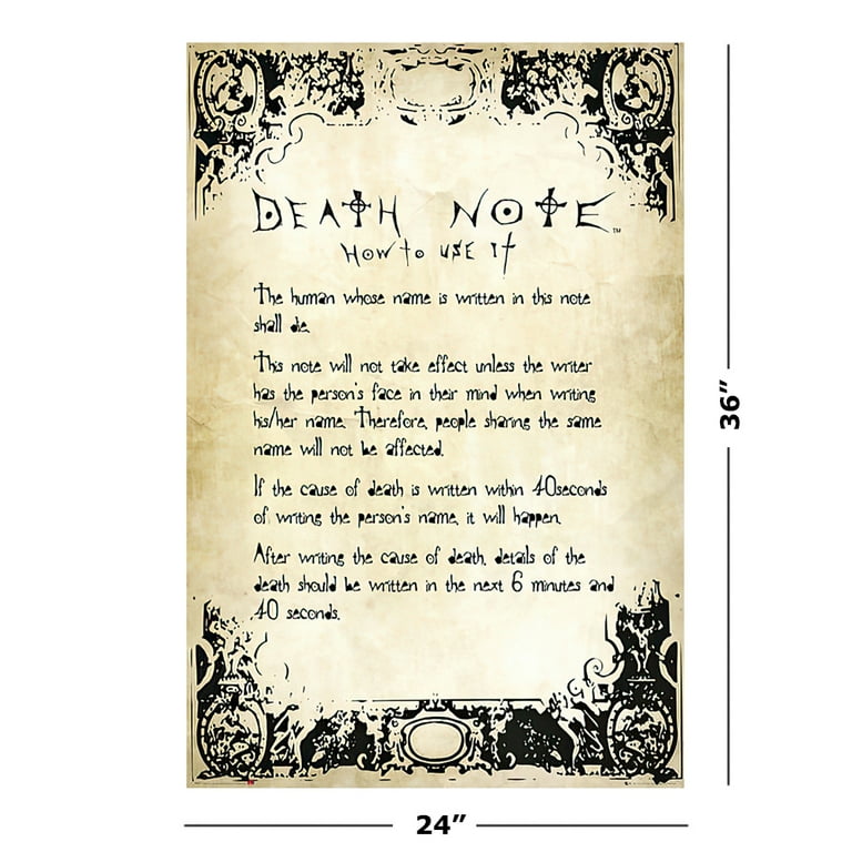Death Note Rules 6