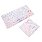 Keyboard Stickers, Keycaps Stickers Clear Beautiful Pattern Wear ...