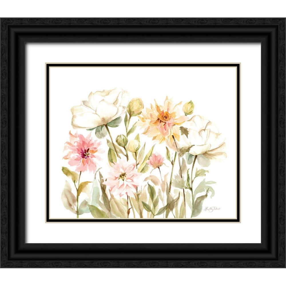 Talent, Kelley 18x15 Black Ornate Wood Framed with Double Matting ...