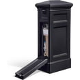 Step2 Atherton Reserve Black Mailbox with Package Storage - Walmart.com