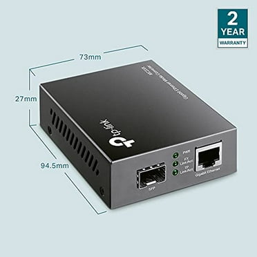 TP-Link Fast Ethernet SFP to RJ45 Fiber Media Converter | Fiber to ...