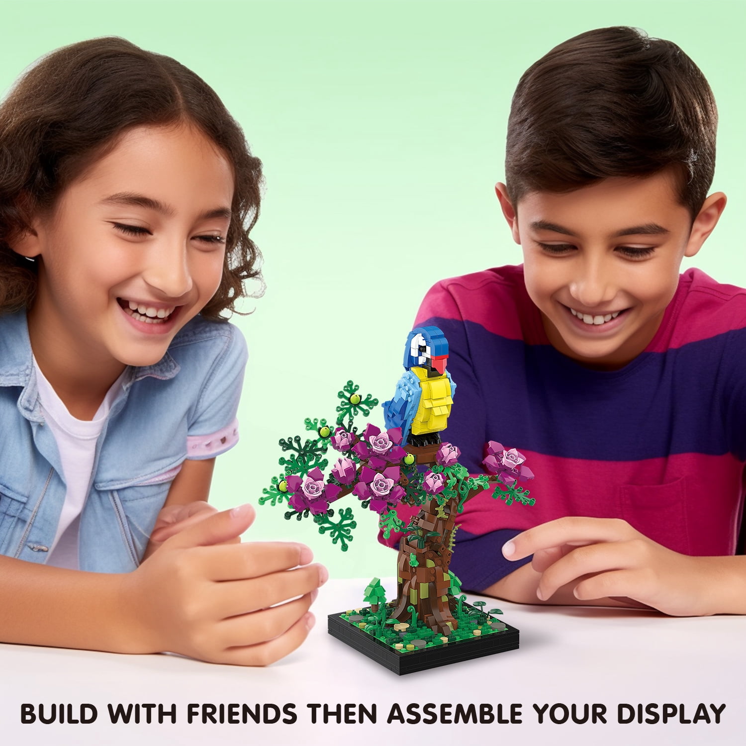 TG BLOCKS Micro Brick Flower Parrot Toy Building Barbados | Ubuy
