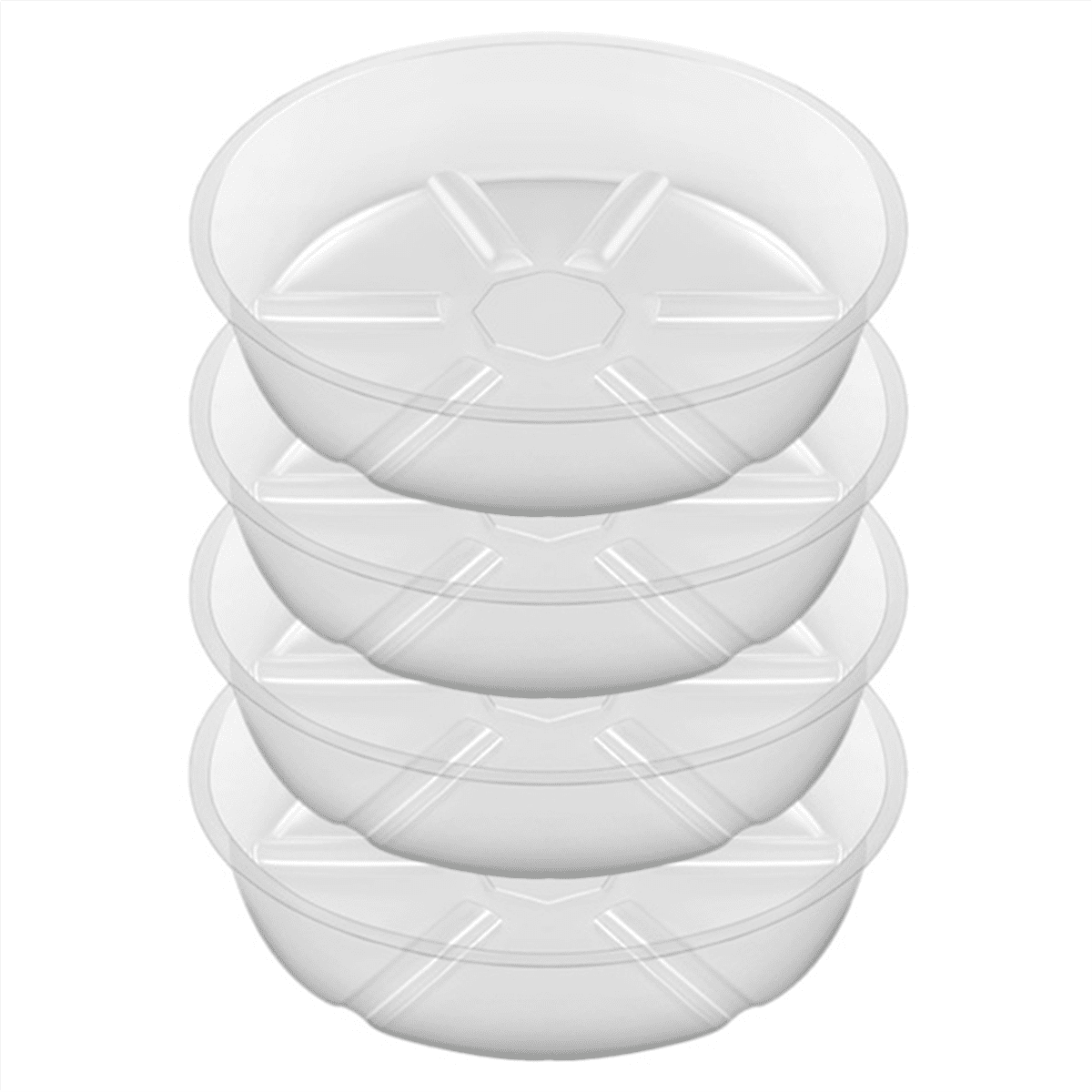 Click here for Unbranded 4pack Clear Plant Saucer 8inch Plastic P... prices