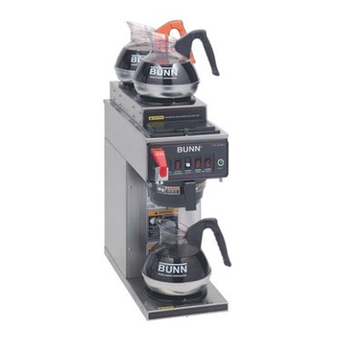BUNN Axiom-DV-3 3L, 12-Cup Dual Voltage Automatic Commercial Coffee ...