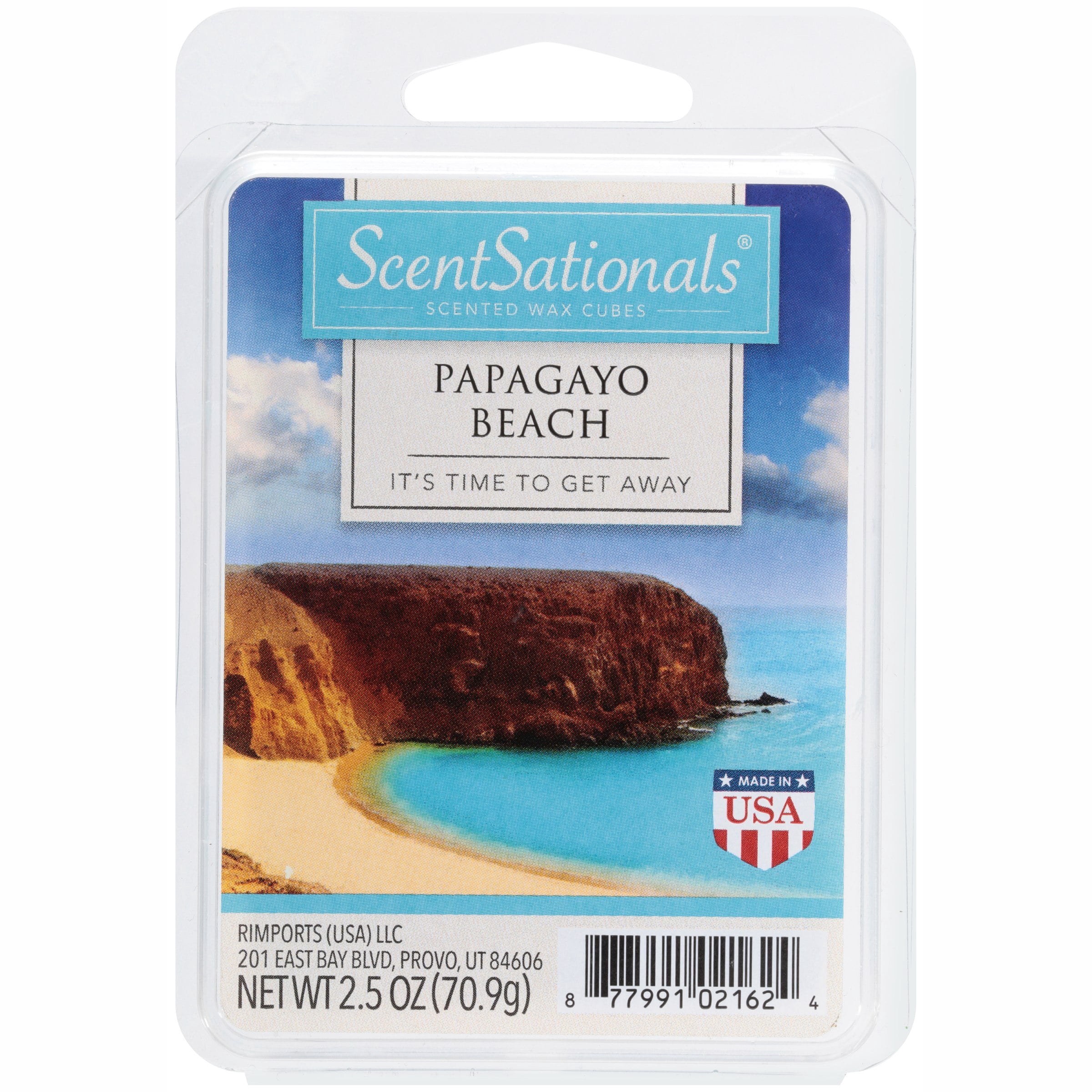 ScentSationals Papagayo Beach Fragrance Wax Cubes - Walmart.com