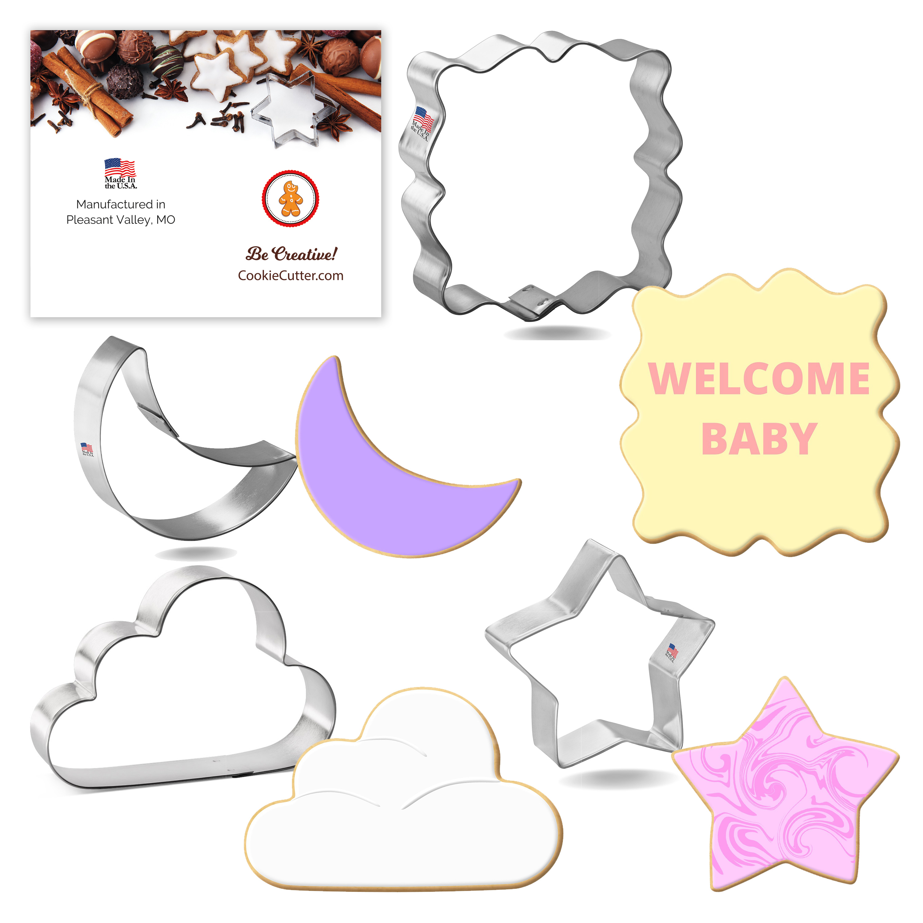 Wilton Nesting Star Biscuit Cutter Set, 4-Piece - Walmart.com