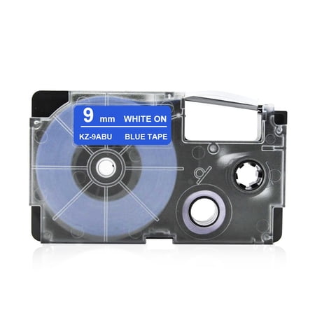 9mm Label Tape Compatible Tape Cartridge Ribbon Replacement for Casio ...