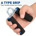 Gong A Pair Hand Grip Steel Grippers Forearm Wrist Heavy Strength ...